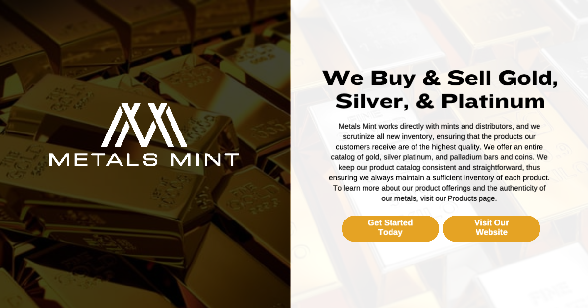 Metals Mint LANDING PAGE